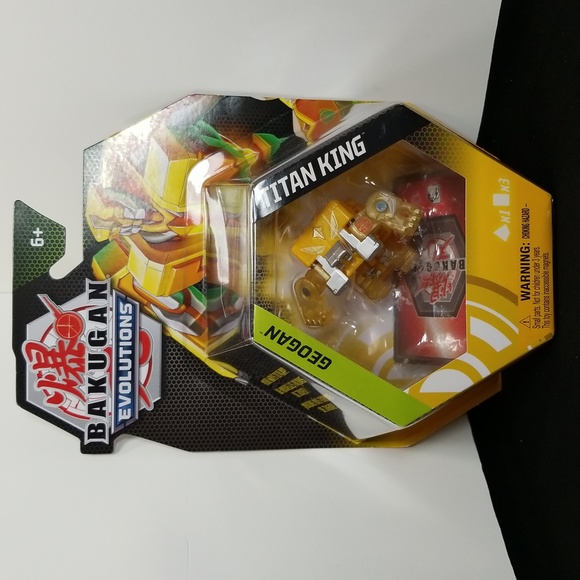 Spin Master | Toys | Bakugan Evolutions Geogan Aurelus Gold Titan King ...